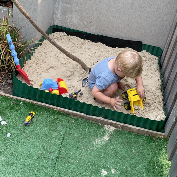 DIY Garden Sandpit - By Jessica Marie